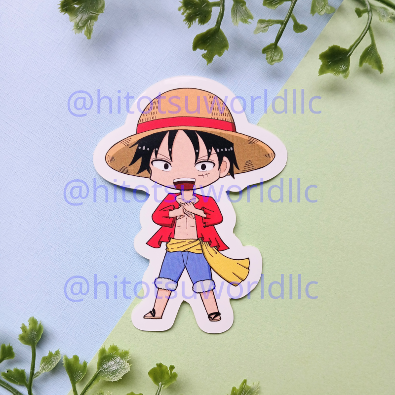 One Piece Luffy Stickers – Hitotsu World LLC